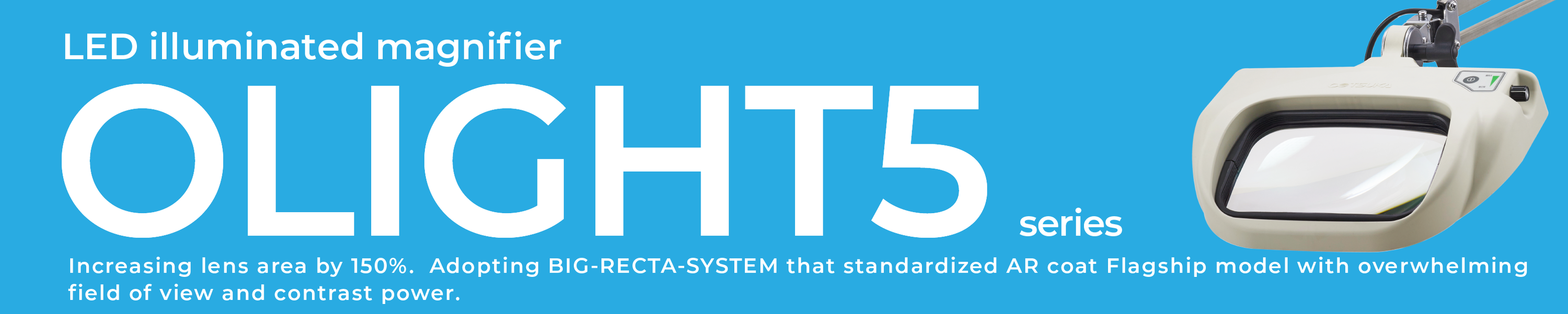 OTSUKA Illuminated magnifier